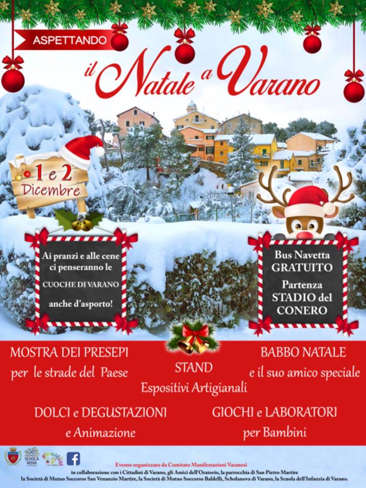 Stand, presepi e degustazioni: Varano si accende per Natale | Cronache ...